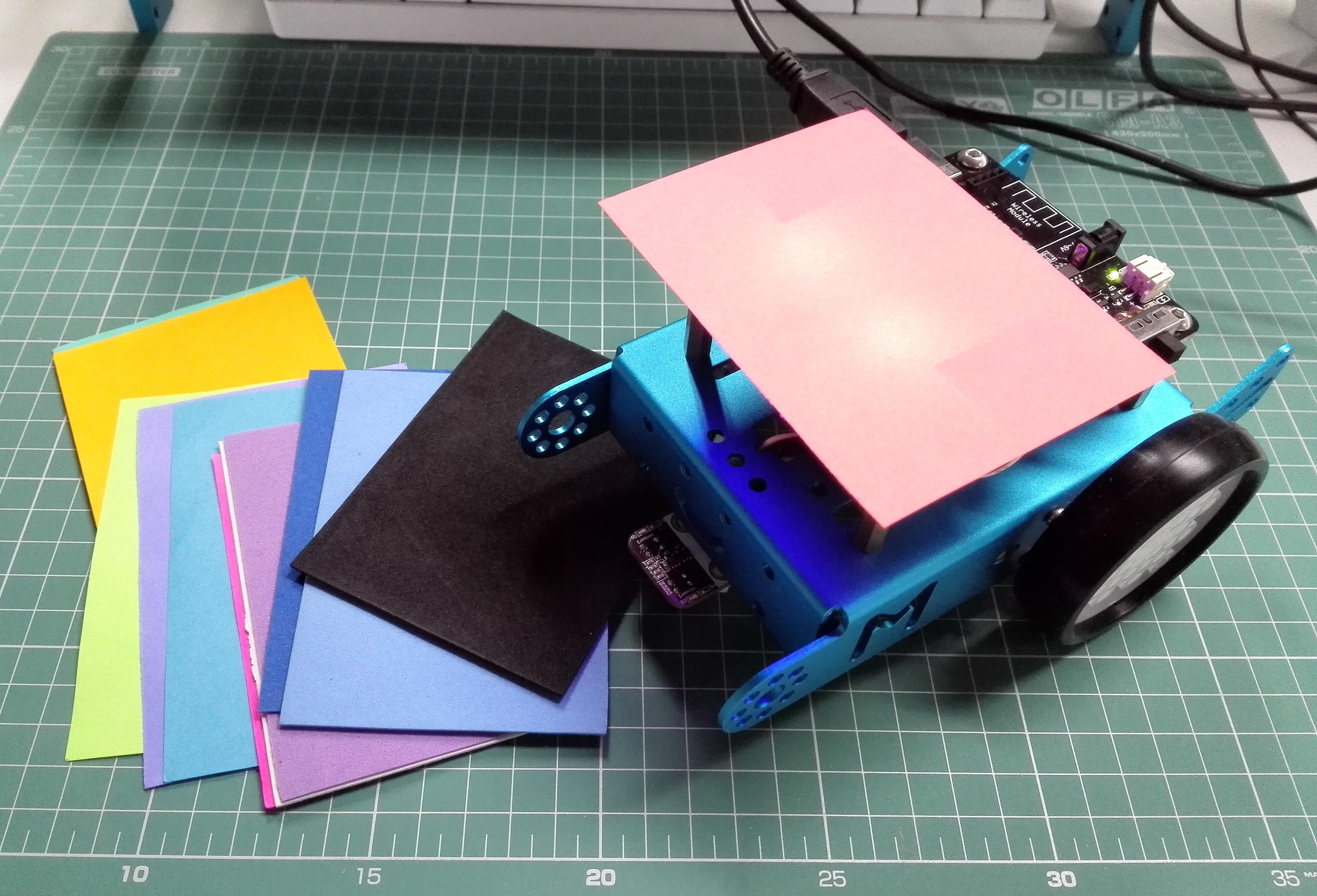 【mBot 的正确使用姿势】颜色传感器 - 知乎