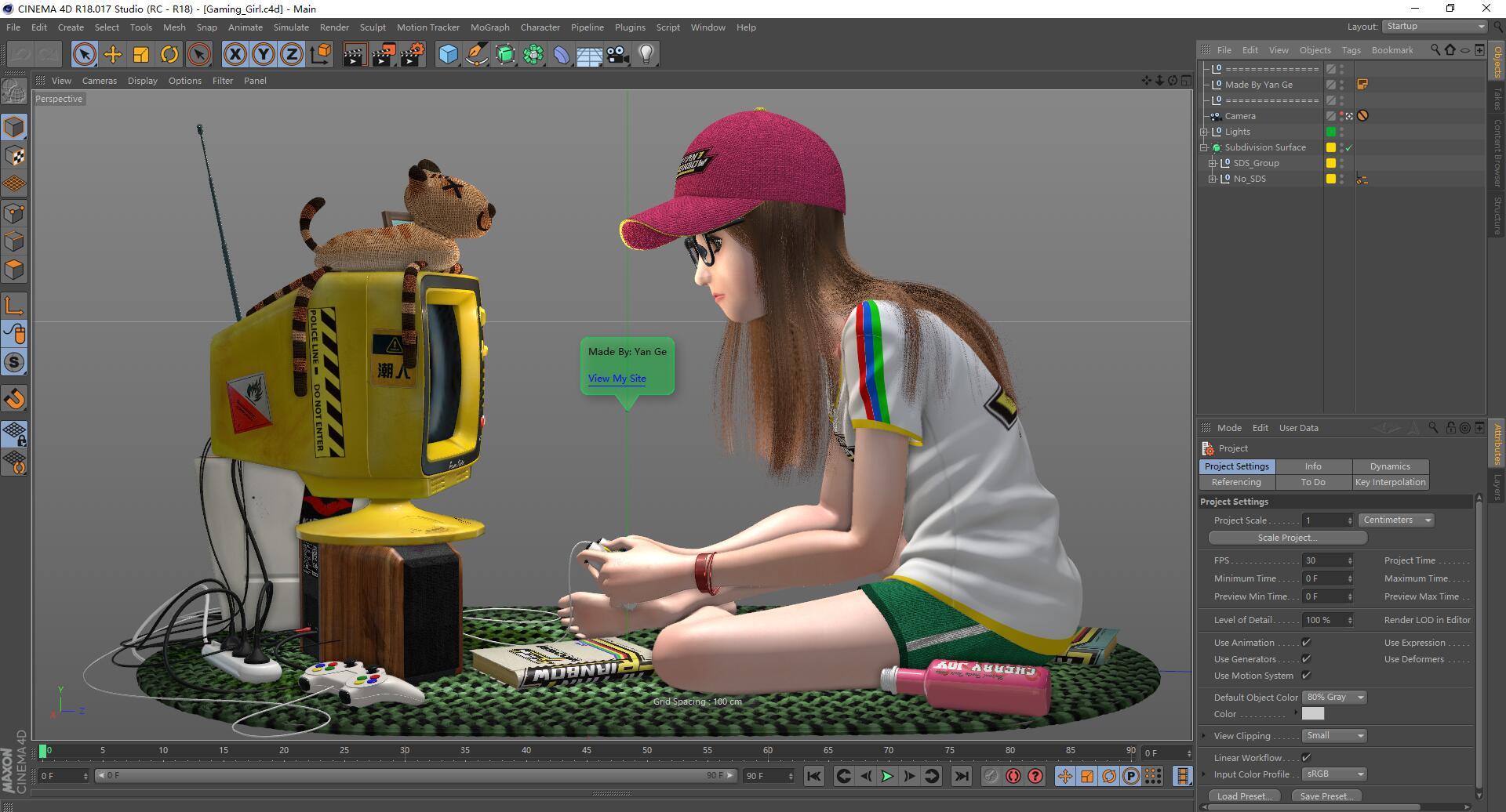 我们（IHDT映速）在C4D新版R18内容库创建中的工作介绍与作品解析 - 知乎