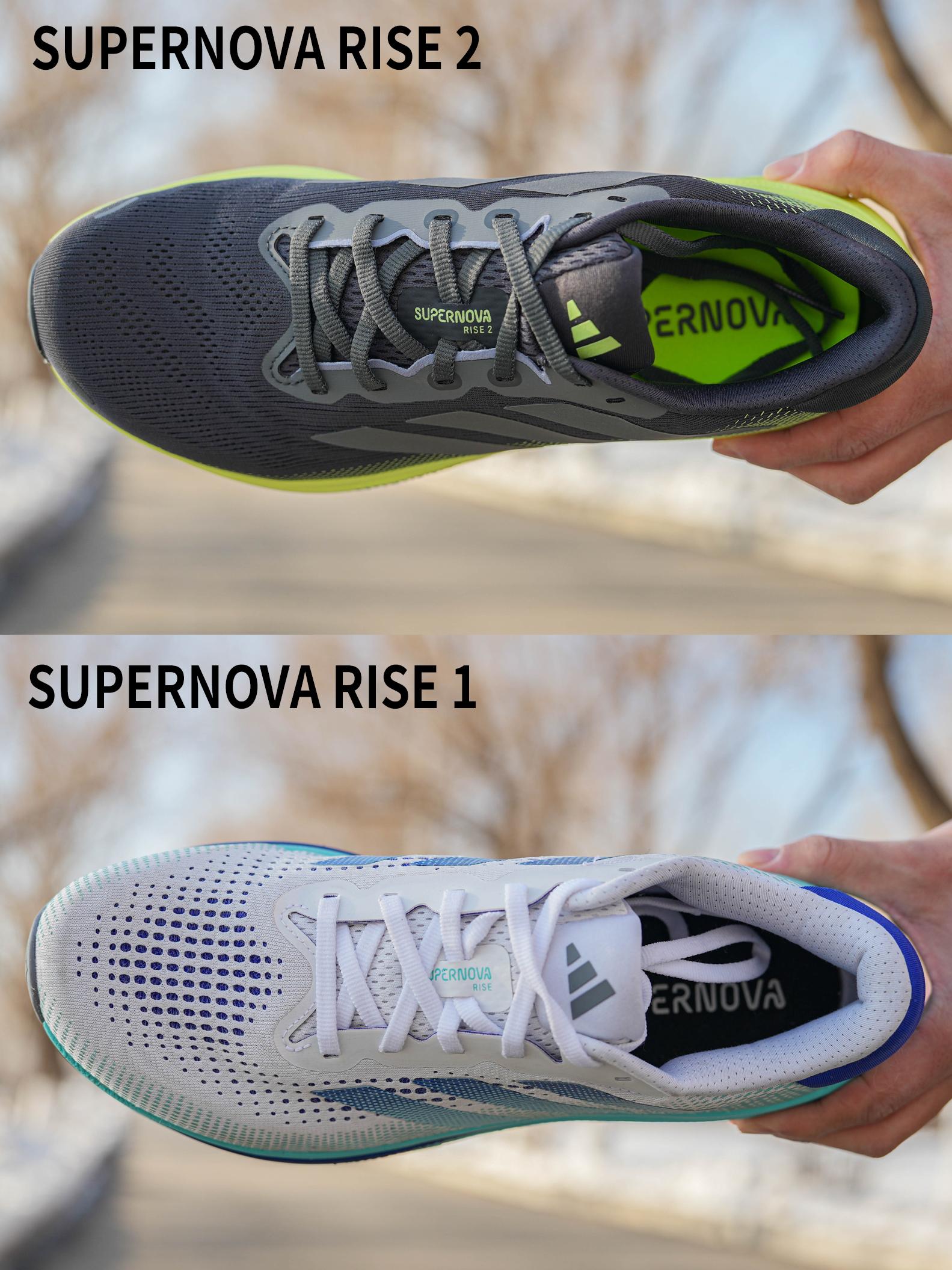 奔跑的小小宇 的想法: SUPERNOVA RISE 2开箱初跑 | 基础数据：adidas SUPERNOVA 领航系列RISE 2采用了和 ...