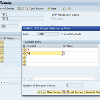 精进中的香小圈 的想法: SAP 查自开发事务码 | 1. 通过查询底表的方式查询：SE16N 或者SE16 查询底表 TSTC 或者 ...