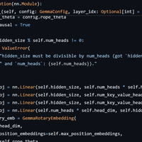 周博洋 的想法: Transformer库更新了gemma的模型参数，我挑了attention层和mlp层，简单看了下，看上去就是llama，代码太长了，有事，不细看了，链接发了，大家有时间的 ...
