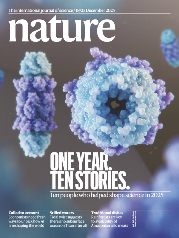 Nature Portfolio 的想法: Nature封面故事【一年，十个故事︱2025年12月18日刊】随着2025年走向尾声，我们通过 ...