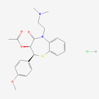 biofount科研试剂 的想法: Diltiazem(地尔硫卓)是一种分析参考标准，在功能上被归类为钙通道阻滞剂。 它会导致血管舒张并降低 ...