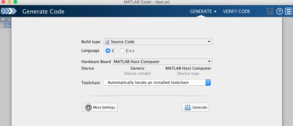 加速你的MATLAB开发(4): 自动生成C/C++代码 - 知乎