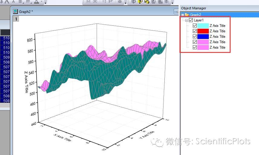 Origin(Pro)：3D图--堆叠三维图 - 知乎