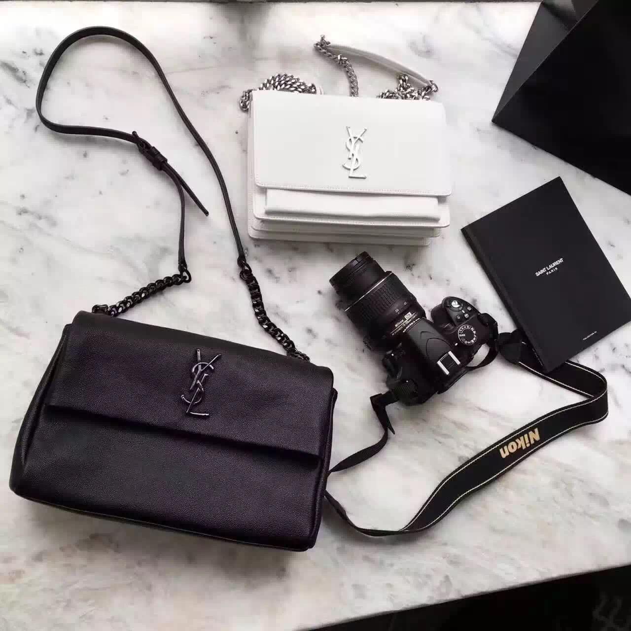 YSL ️细腻的手感搭配枪色的五金 - 知乎