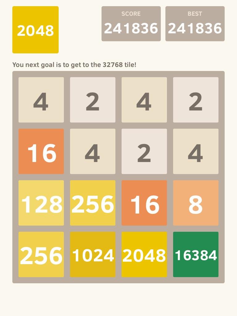 游戏 2048 的基本游戏策略是什么？ - 知乎