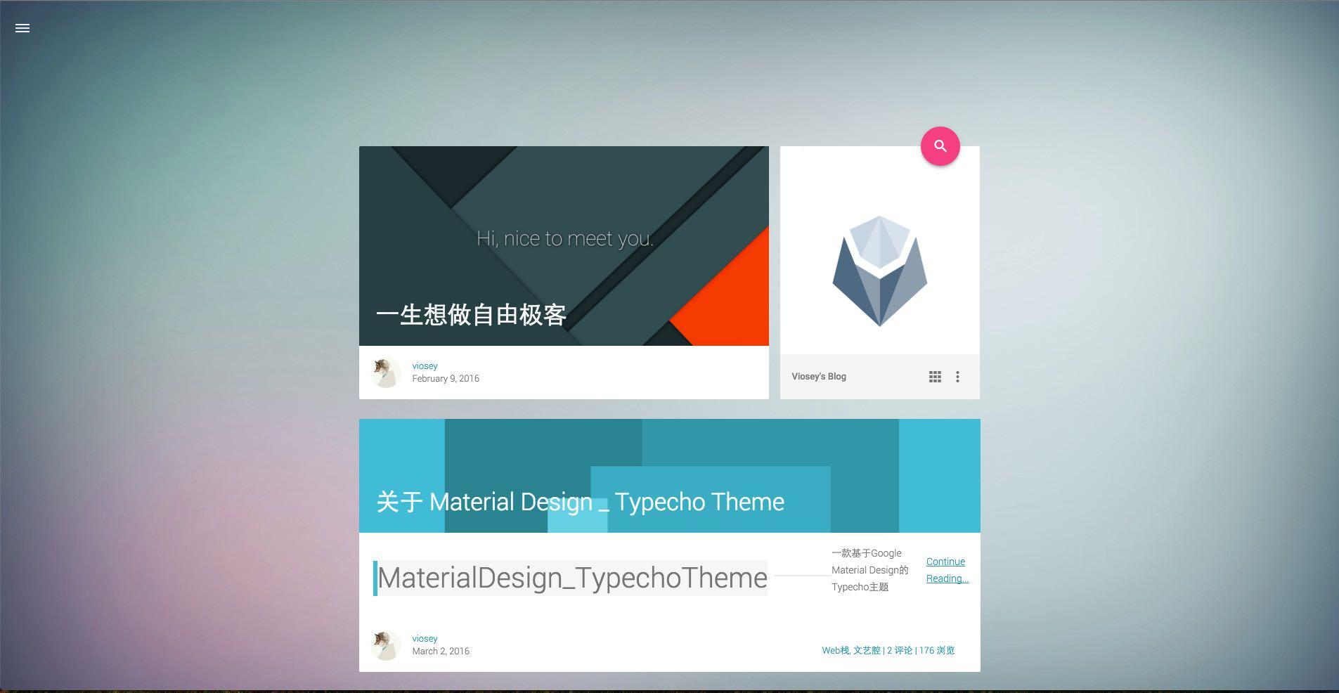 值得推荐的5个TypEcho主题 - 知乎