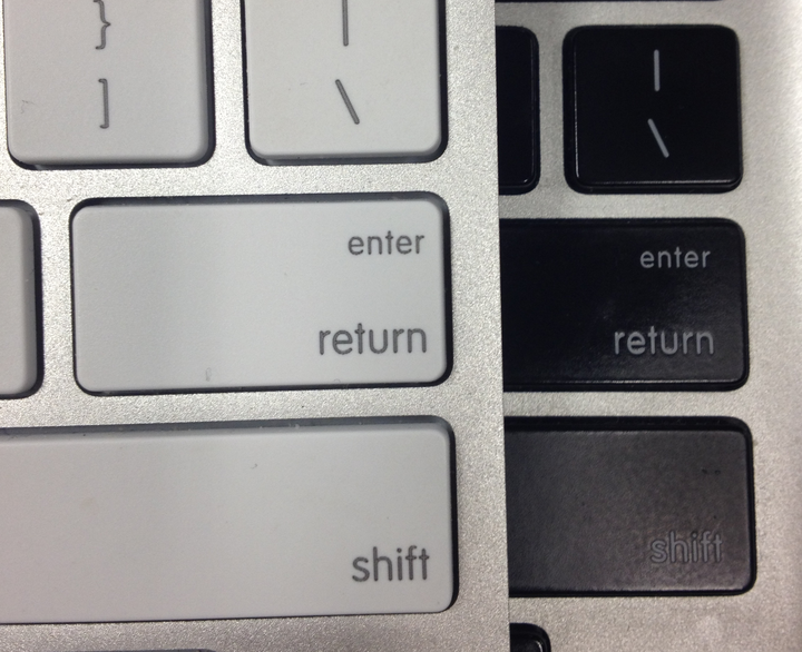 Mac 键盘上的 「return」 在 PC 键盘上叫做 「Enter」。「Return」和「Enter」在命名上有什么故事背景？哪个命名更 ...