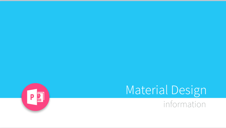 怎样做出优秀的 Material Design 设计风格 PPT 或 Keynote 幻灯片演示文稿？ - 知乎
