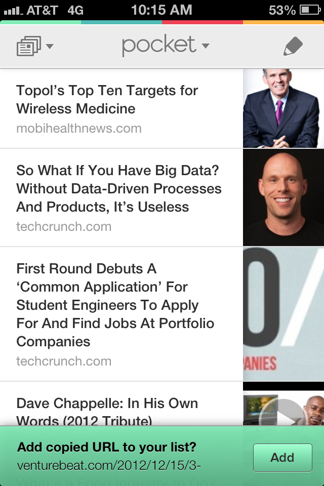 你是怎么使用 Pocket (Read it Later)、Instapaper、Readability 和 Evernote 的？ - 知乎