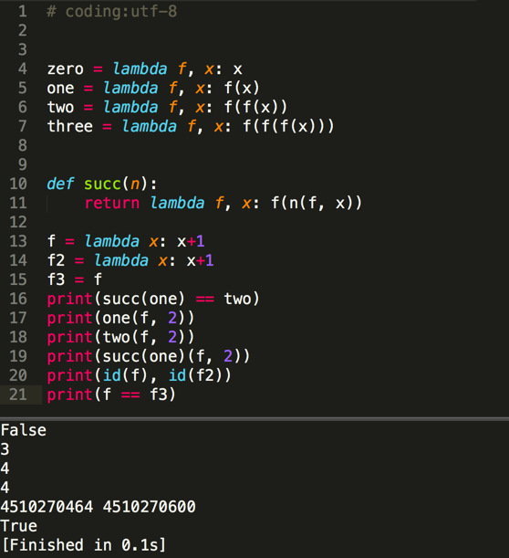 python当中如何实现用lambda calculus定义自然数？ - 知乎