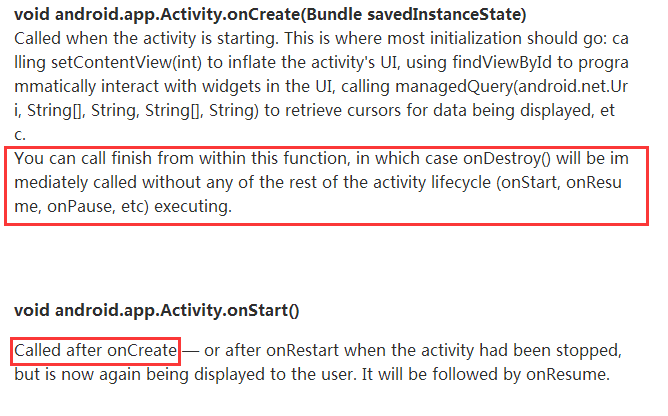 Android的Activity什么时候会调用onCreate()而不调用onStart()？ - 知乎