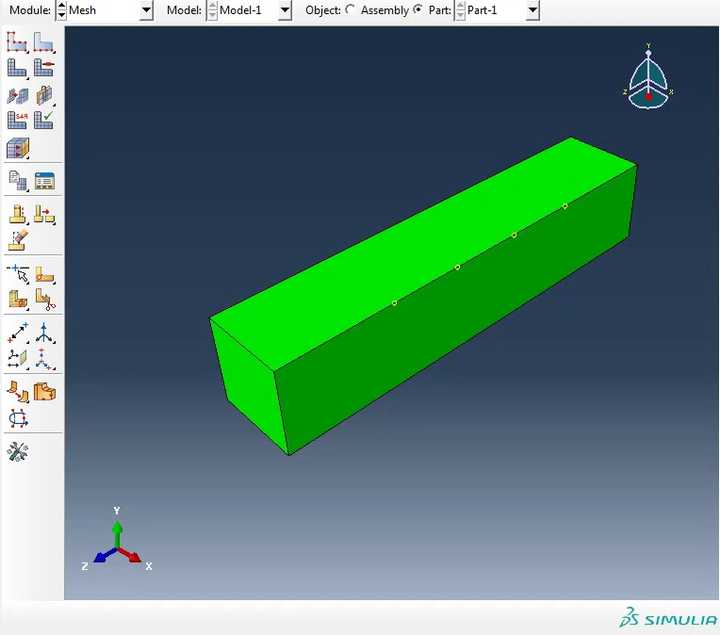 Abaqus如何对模型局部做更细密的网格划分？ - 知乎