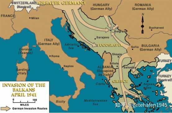 如何评价玛丽塔行动(1941年4月德军进攻希腊和南斯拉夫的行动)? - 知乎