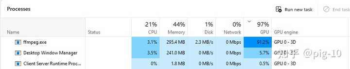 FFmpeg如何利用GPU进行加速，每次都是GPU看戏CPU100%，或者说该说法有根本性错误？ - 知乎