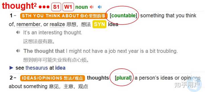 thinking thought区别？ - 知乎