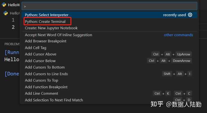 如何在 VScode 中配置 Python 的交互式命令环境？ - 知乎