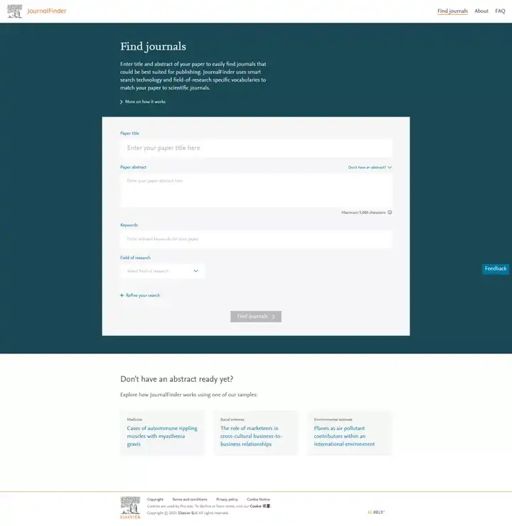 第一次发SCI，怎么快速选择适合自己的期刊？ - 知乎