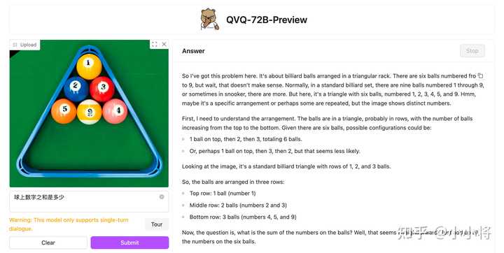 Qwen 的 QvQ-72B-Preview 能媲美 GPT4o吗？ - 知乎