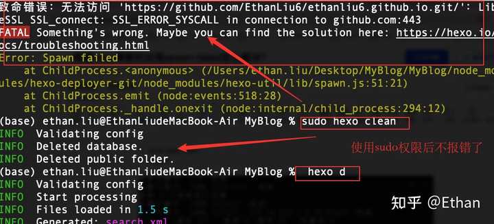 搭建hexo博客时出现spawn failed怎么解决? - 知乎