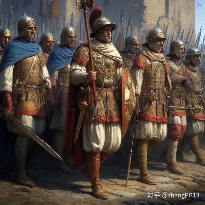 拜占庭皇家卫队的五支卫队实力到底如何，能否作为那个时代重骑兵的巅峰? - 知乎