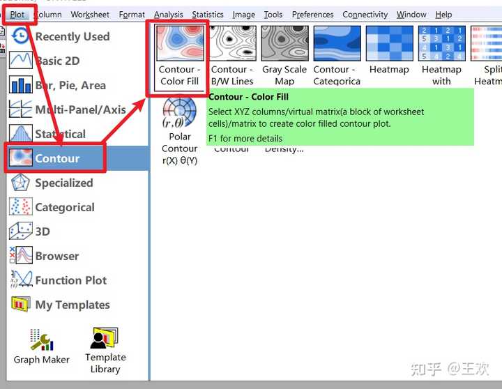 这种彩色图怎么用origin画？ - 知乎