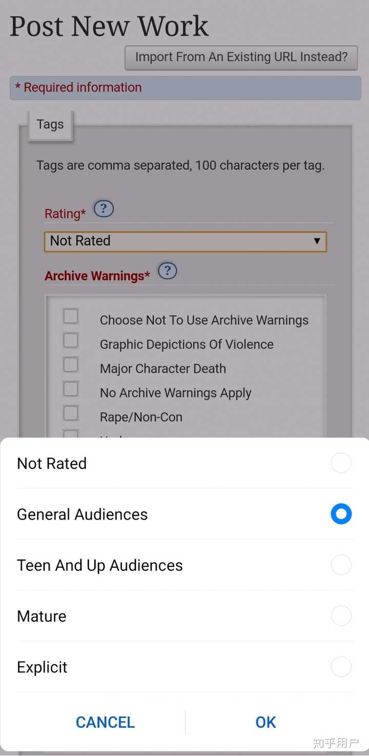 AO3到底应不应该被举报？ - 知乎