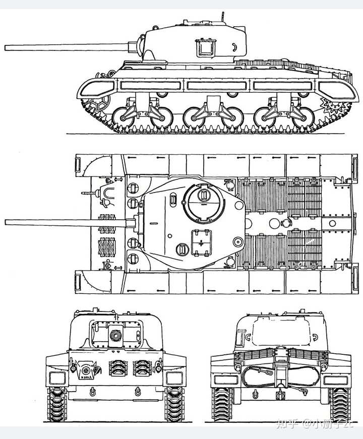 如何评价二战末期的美军M26“潘兴”坦克？ - 知乎