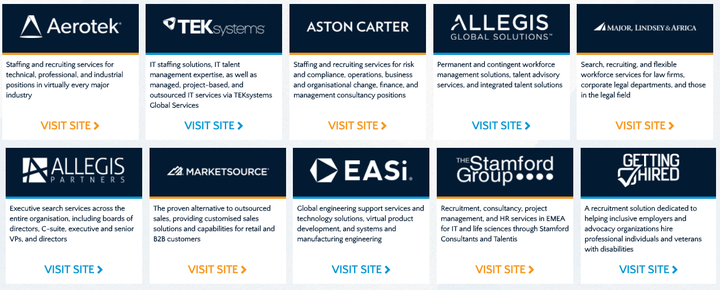 请问Allegis Global Solutions 和 Allegis Group是一家公司吗？ - 知乎