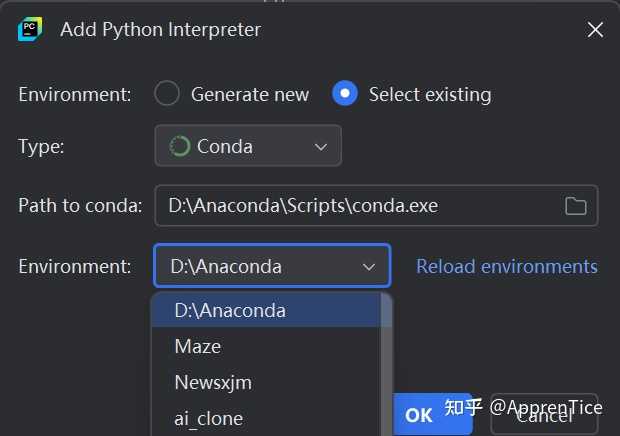 pycharm找不到conda环境怎么办? - 知乎