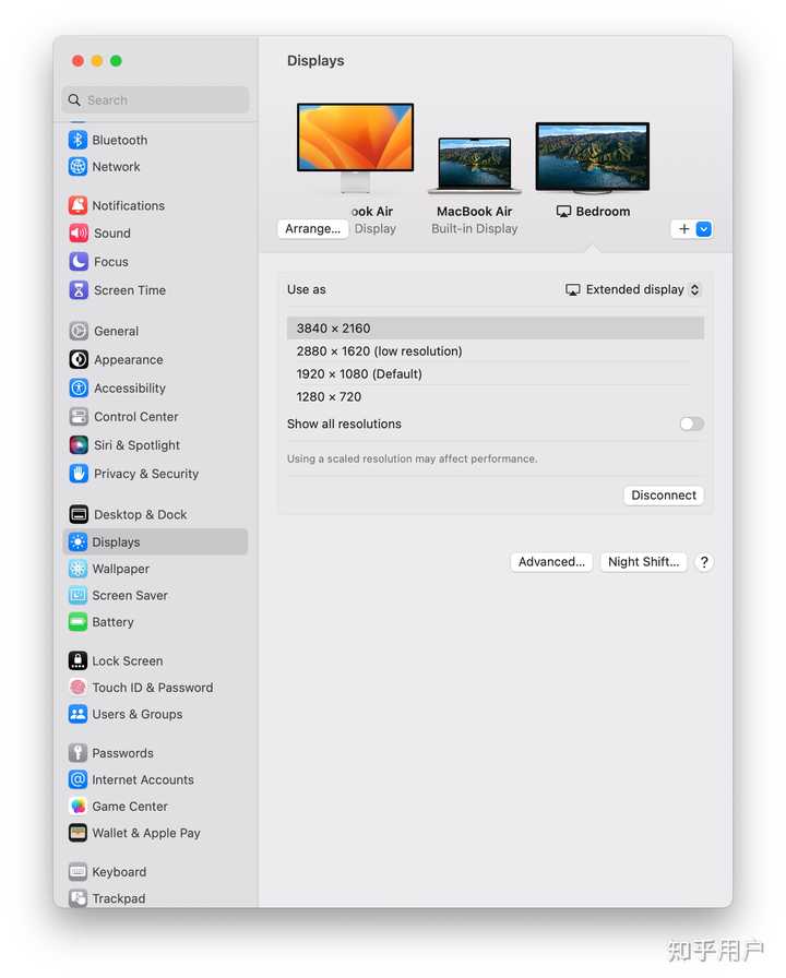 如何让MacBook Air扩展两个显示器？ - 知乎