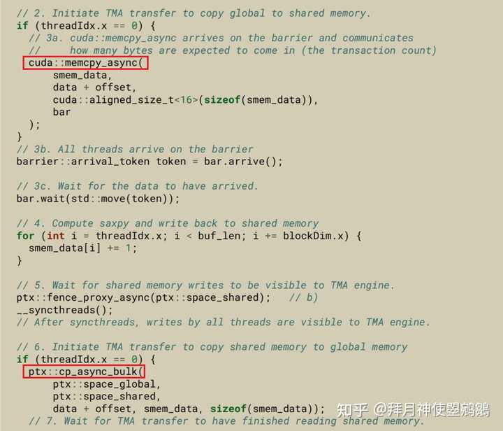 谁能为我介绍一下 Hopper 架构的 TMA 的使用细节？ - 知乎