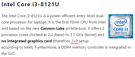 如何评价「10nm 8代酷睿？Intel i3-8121U笔记本低调开卖：3299元」？ - 知乎