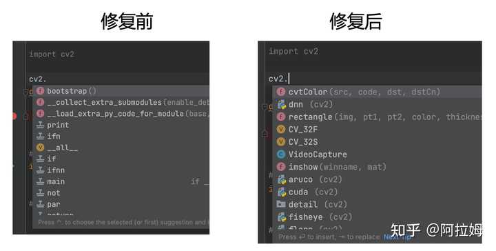 vscode下Python3.5+opencv3.2无法自动补全？ - 知乎
