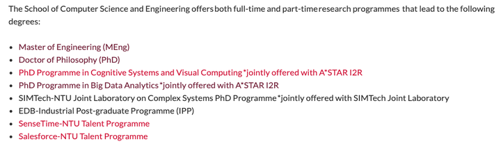 22fall申请，新加坡NUS/NTU的CS/IT求项目定位? - 知乎