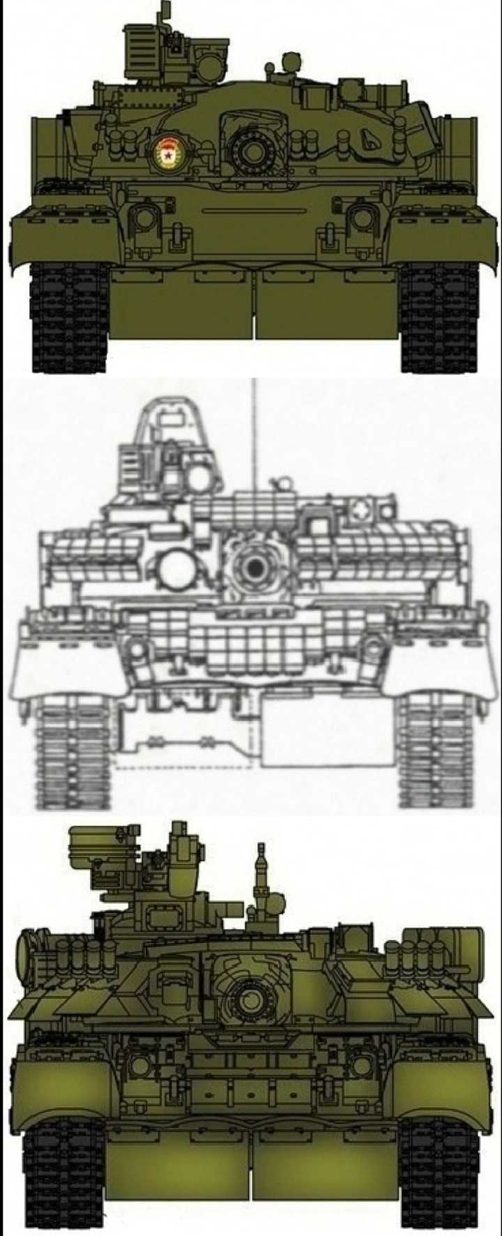 能否详细讲解一下T80系列坦克? - 知乎