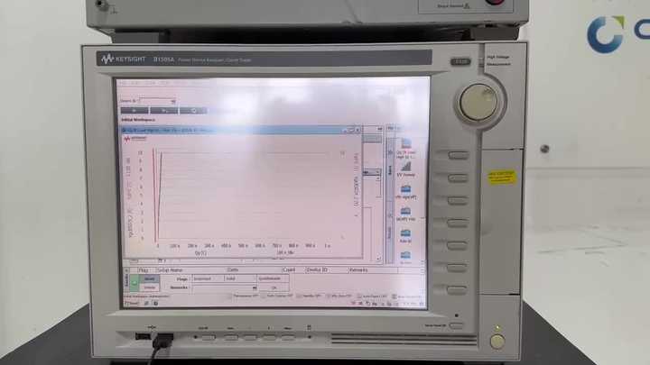 半导体参数测量仪测试I-V曲线跳变原理？电流测试原理？ - 知乎