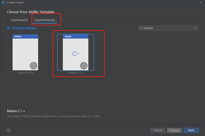 如何使用DevEco Studio for OpenHarmony创建一个Native C++应用？ - 知乎
