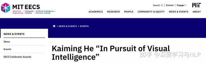 如何看待 Kaiming He（何恺明）即将加入MIT？ - 知乎