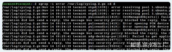linux 命令行 grep 反向匹配 怎么写？ - 知乎