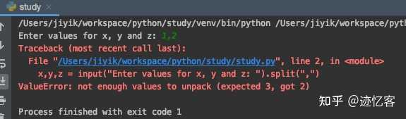 not enough values to unpack (expected 2, got 0)急求？ - 知乎