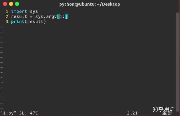 sys.argv是什么？ - 知乎
