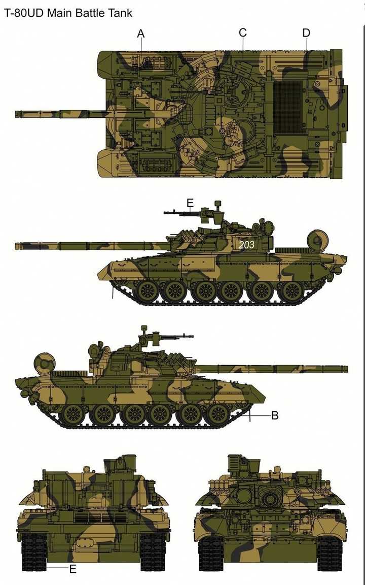 能否详细讲解一下T80系列坦克? - 知乎