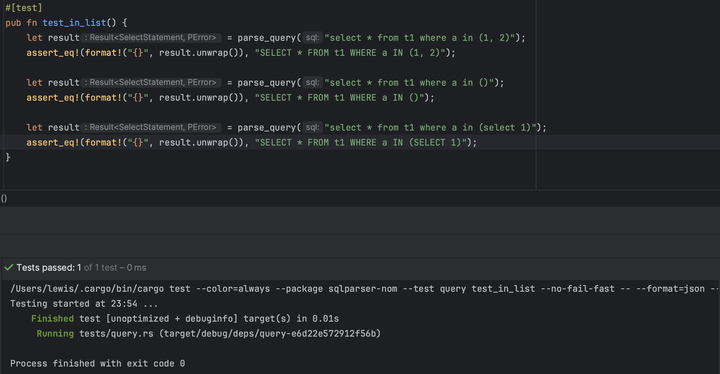 SQL in 查询 没有值为什么会报错,而不是返回空行? - 知乎