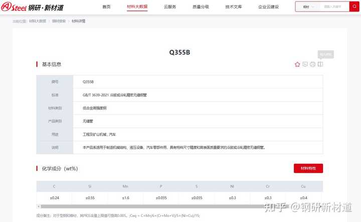 Q355B是什么材料？ - 知乎