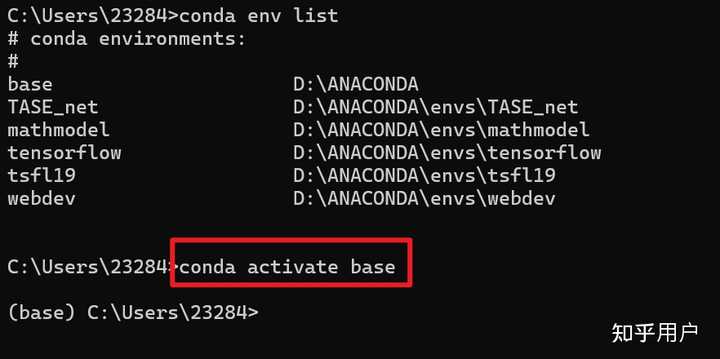 我的conda env list里面没有Python怎么办，? - 知乎