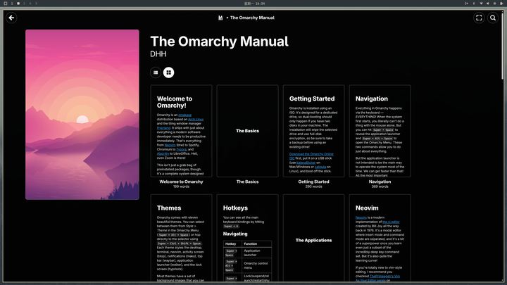 Omarchy 这个 Linux 发行版怎么样？ - 知乎