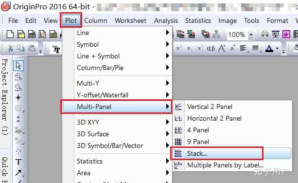 这种叠图用origin 怎么画? - 知乎