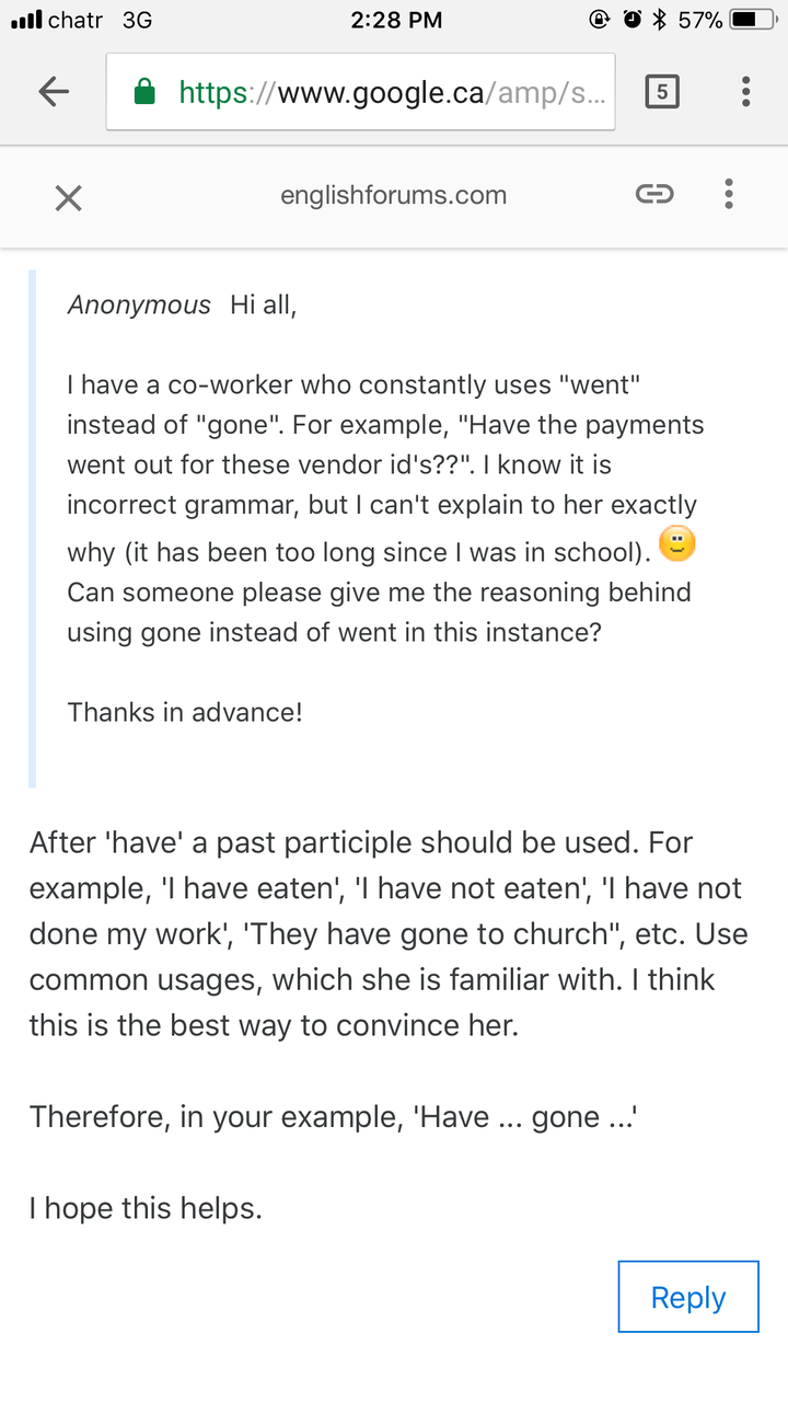 关于have never been to 和have never gone to的区别？ - 知乎